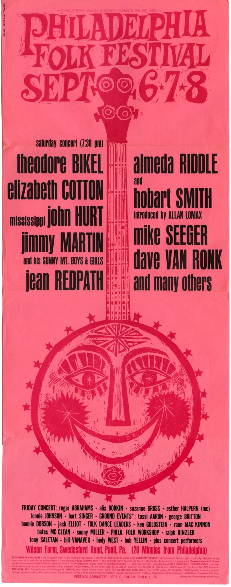 Previous Lineups - Philadelphia Folk Festival