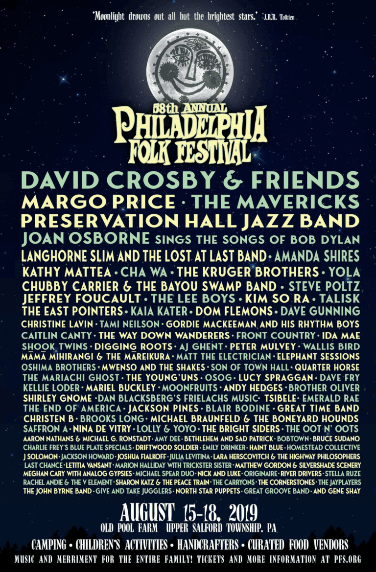 Previous Lineups - Philadelphia Folk Festival